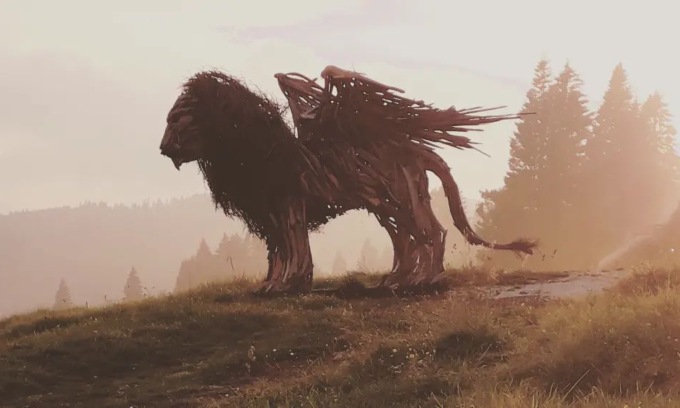 Il leone alato di Vaia guardiano della "Jesolo Sand Nativity" - Prima ...