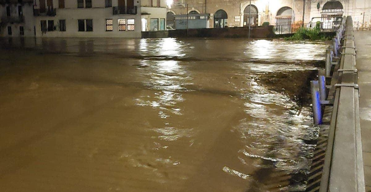 Maltempo in Veneto: la Provincia di Vicenza è completamente allagata - Prima Vicenza